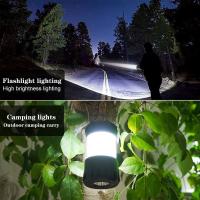 China Mini 2 In 1 LED Camping Lantern 65x118mm Rechargeable Camping Lights for sale