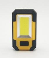 China TPR ABS PC Rechargeable LED Work Light 110x65x35mm Rechargeable Handheld Work Light  195g 2pcs 18650 Lithium 1600mAh for sale
