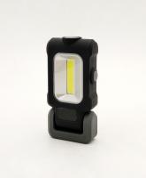 China Mini Portable LED Work Lights Battery Operated ABS Black With Rubber Painting 3W COB for sale
