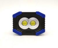 China Cordless Handheld LED Work Light With Battery 2 In 1 Super Bright With Foldable Handle 13.6x4.3x10.1cm for sale