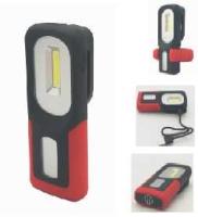 China Cordless Portable LED Work Lights Rechargeable COB Waterproof With Foldable Stand Clip With Strong Magnet for sale