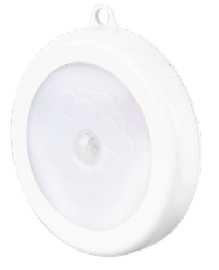 China 80x88x20mm Wardrobe LED Motion Cabinet Lights 6pcs 2835 LED 3AAA ABS AS 45g for sale