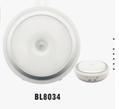 China 8x8x2.5cm Cabinet Sensor Light 10pcs SMD2835 120lm Pir Motion Sensor Cabinet Light for sale