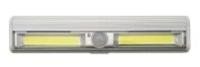 China Wireless Motion Cabinet Lights With Sensor 2 COB 3W In Total 3AAA 2 Strong Magnet for sale