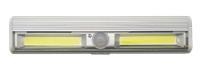 China Wireless Motion Cabinet Lights With Sensor 2 COB 3W In Total 3AAA 2 Strong Magnet for sale