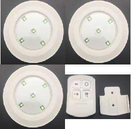 China 5LEDs SMD2835 Motion Detector Closet Light With Remote for sale