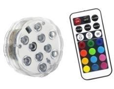China IP68 Waterproof LED Pool Light Underwater Light LED RGB Submersible Swimming Pool Lamp Remote Control for sale