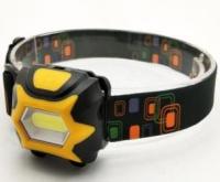 China 6x3.5x5cm COB LED Headlamp 1pc Super Bright 3W 120lm 3AAA 47g for sale