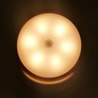China 360 Deg Free Rotating Cabinet Sensor Light Pir Motion Sensor Cabinet Light Motion Detector Closet Light for sale