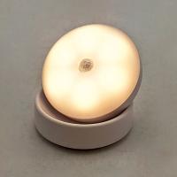 China 360 Deg Free Rotating Cabinet Sensor Light Pir Motion Sensor Cabinet Light Motion Detector Closet Light for sale