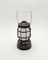 China 10.5x10.5x18.3cm LED Emergency Lantern With Metal Handle ABS PS Plastic Metal for sale