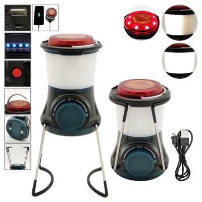 China Multi Function Portable Rechargeable Lantern 75x74x110mm Folded 95x74x190mm Unfolded for sale