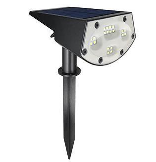 China IP44 ABS Solar Powered LED Lights 1800mah Lithium 18650 Battery 29x11.5x14.2Cm for sale