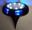 China Small LED Solar Garden Light 4pcs Pack With Stake 10.8x10.8x13.3cm for sale