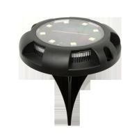 China Small LED Solar Garden Light 4pcs Pack With Stake 10.8x10.8x13.3cm for sale
