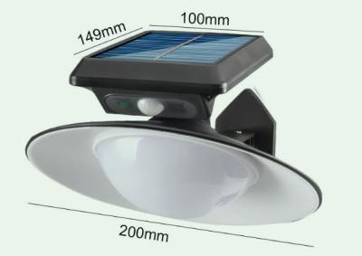 China Waterproof Solar LED Fence Lights Lithium Battery Powered Outdoor Lighting With Remote for sale