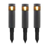 China Amorphous Solar Panels Garden Light 29.5x29.5mm 1.5V / 30mA Battery Set Of 3 for sale