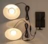 China ABS Black High Power Solar Light Classic Solar Panel Hanging Light 18x7cm 17x10.5x3cm for sale