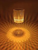 China Gatsby Cylinder Table Lamp With Remote Control LED Rechargeable Light 16 RGB 30Lumen for sale