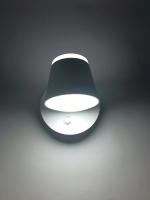 China Aluminum PC Rechargeable LED Wall Light Energy Saving Lighting White / Black for sale
