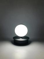 China Aluminum PC Rechargeable LED Wall Light Energy Saving Lighting White / Black for sale