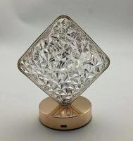 China Bright Childrens Night Light Battery Operated Diamond Table Lamp For Home Decoration for sale
