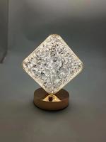 China Bright Childrens Night Light Battery Operated Diamond Table Lamp For Home Decoration for sale
