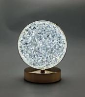 China Lightweight Round Bright Battery Operated Table Lamp For Nursery for sale
