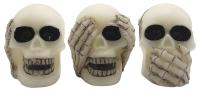 China White Wax Skull LED Light With Freehand Sketch 7.5*10.5*10cm 8.5*10.5*10cm 7*10.5*10cm for sale