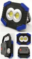China Cordless Handheld LED Work Light With Battery 2 In 1 Super Bright With Foldable Handle 13.6x4.3x10.1cm for sale