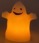 China 8.5*5.5*9.8cm Wax Little LED Ghost Light 1CR2032 Battery Light Weight for sale