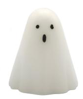 China Wax Little Ghost Candle LED Light 3pk 1 On-Off 7.3*6.5*8.7cm 1CR2032 Battery for sale