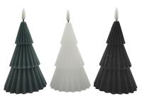 China Halloween Wax Pinecone LED Gift Light 3pk 9.4*9.4*15(18)Cm  2AA Battery for sale