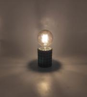 China Cement Base LED On-Off Bulb Diameter 8cm Button Switch Type for sale