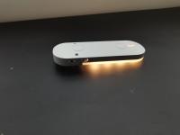 China Rechargeable Cabinet Sensor Light 4.5X12.5X2.2cm Sensor Wardrobe Lights Super Slim Mini Light ABS PS Plastic for sale