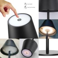China Rechargeable 3 In 1 Battery Operated Table Lamp IP44 Warm White Iron metal+ABS 150lm for sale