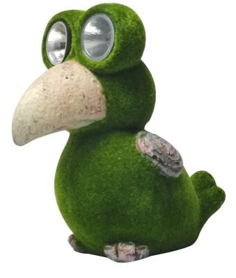 China Woodpecker Shape Solar Powered Resin LED Lawn Light 5.3*3 Cm Polycrystalline Silicon for sale