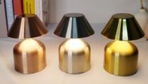 China Rechargeable Cute Touch Table Lamp LED 24 Pcs SMD (12White+12 Warm White) 30lm for sale