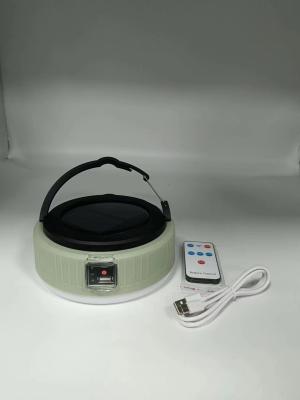 China Rechargeable Solar Powered LED Light Lantern IP44 Remote Control Camping Light Solar Powered Led Outside Lights  OEM for sale