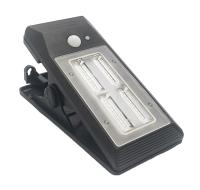 China 28 Pcs SMD Solar Powered LED Light ABS 300lm 3.7V 1800 MAh With Clip for sale