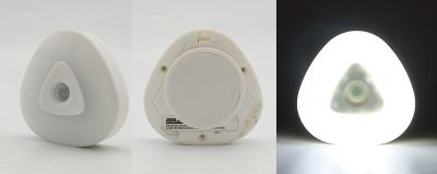 China 8x8x1.7cm ABS PS Cabinet Sensor Light 46g 10pcs SMD2835 90 Lumens 3AAA Not Included for sale