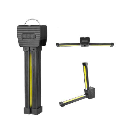 China 2pcs COB 5W 500 Lumen Aluminium ABS Work Light 1200mAh Lithium Battery 52*31*180mm for sale