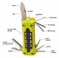 China ABS Steel Flashlight Tool Handheld LED Work Light Size 4.7x4.2x12.5cm 293g 2AA (NOT Included) for sale