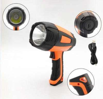 China 10W 600lm LED Bulb Rechargeable Spot Light Built In 3.7V 2000 MAH Lithium Battery for sale