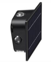 China 1800 Mah Lithium 18650 Battery Best Solar Lights With Monocrystalline Silicon Solar Panel for sale