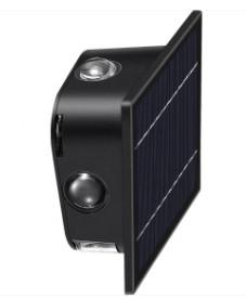 China 1800 Mah Lithium 18650 Battery Best Solar Lights With Monocrystalline Silicon Solar Panel for sale