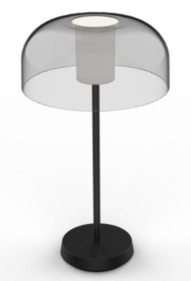 China 200lm White Battery Operated Table Lamp Touch Sensor Dimmable LED Light 20000 Hours Battery Life for sale