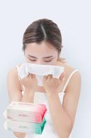 China Biodegradable 210cm Beauty Care Spunlace Nonwoven Fabric for sale