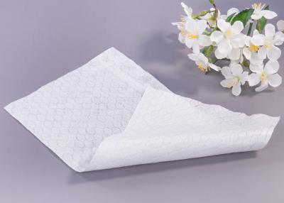 China 80g Spunlace Non Wovens Fabric For Dry Wipes Material Raw White for sale