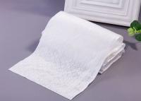 China 12cm Embossed Spunlace Wet Wipe Fabric for sale